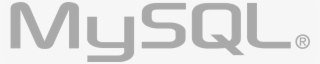 Technologies & Partners - Mysql Logo Png Grey - 1278x257 PNG Download ...