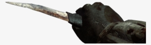 Prison Knife - Call Of Duty Knife Png - 969x313 PNG Download - PNGkit