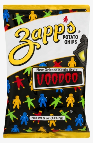 Zapp's New Orleans Kettle Style Potato Chips Voodoo, - Salt And Vinegar ...