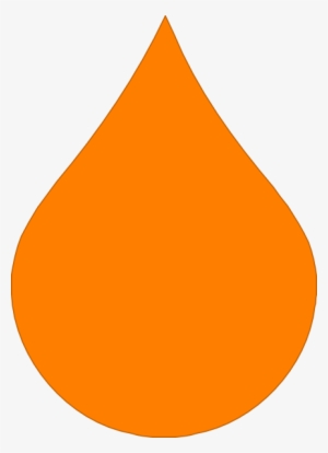 Orange Raindrop Png - 432x597 PNG Download - PNGkit