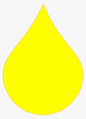Yellow Raindrop Clipart - 432x597 PNG Download - PNGkit