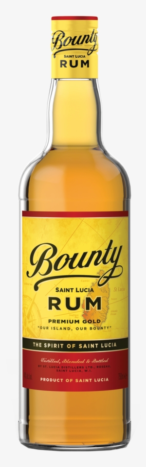 Bounty Rum Gold St Lucia Rum - Bounty Rum - 750x1500 PNG Download - PNGkit