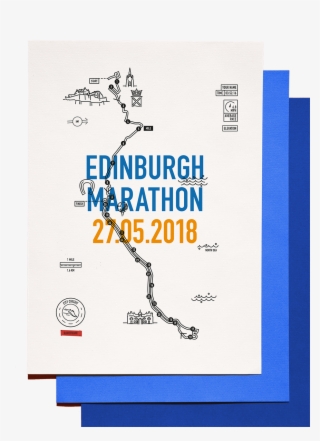Prd Img Unframed Paper Edinburgh Marathon - Marathon - 900x1350 PNG ...