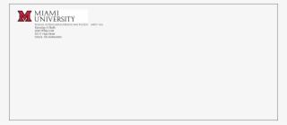 Envelope - Miami University - 2166x955 PNG Download - PNGkit