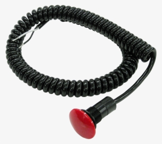Snap Action Mushroom Button - Cable - 1000x893 PNG Download - PNGkit