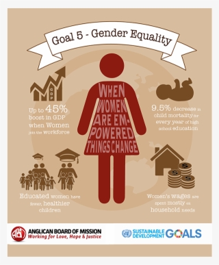 Goal 5 Infographic - 600x727 PNG Download - PNGkit