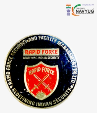 Badge Rapid Force Security Cn Ac 2022 - Emblem - 1000x1000 PNG Download ...