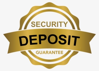 Security Deposit Badge - Label - 3333x2500 PNG Download - PNGkit