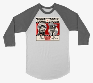 Zombie Jesus Vs Robot Hitler • Original Design By Tank - Shirt ...