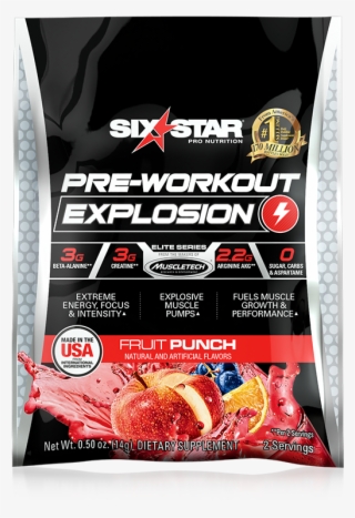 Pre-workout Explosion - Sample Size - Food - 600x850 PNG Download - PNGkit