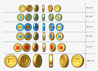 Coins - Mario - Coin - 292x436 PNG Download - PNGkit
