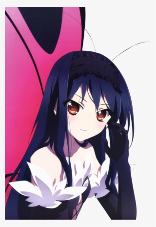 The Anime Girls Arc - Accel World Kuroyukihime Render - 742x1076 PNG ...