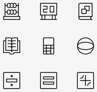 Math - Black-and-white - 600x564 PNG Download - PNGkit