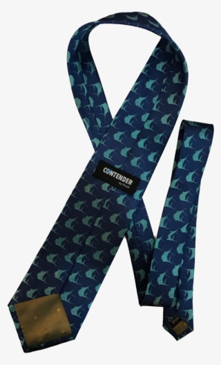 Contender Navy W/ Teal Sailfish Icon Silk Woven Neck - Motif - 768x1024 ...