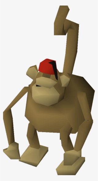 Old School Runescape Monkey - 484x891 PNG Download - PNGkit