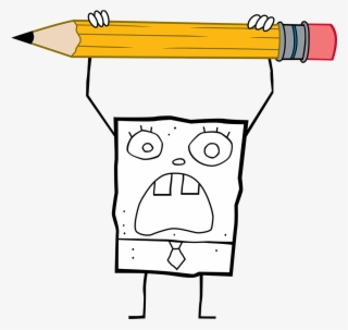 Doodlebob Doodle - Doodlebob Meme - 453x410 PNG Download - PNGkit