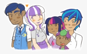 Image - Mlp Night Light And Twilight Velvet Human - 500x315 PNG ...