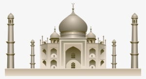 Taj Mahal Png Transparent Vector Images Free Online - Taj Mahal Image ...
