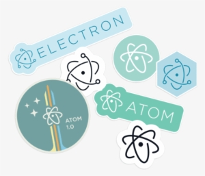 Atom Electron Stickers - Back To School Stickers Png - 600x600 PNG ...