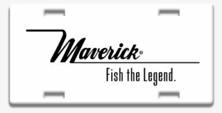 Maverick Aluminum License Plate - 600x800 PNG Download - PNGkit