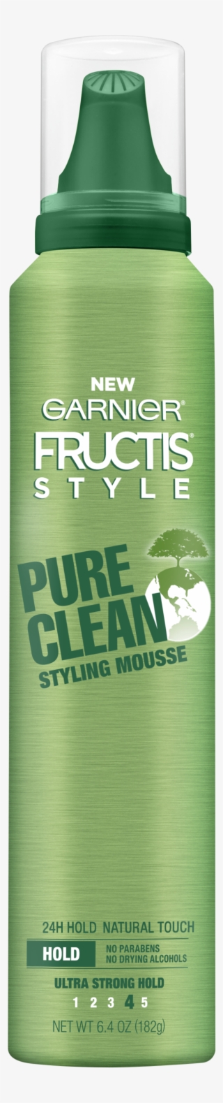 Garnier Fructis Style Pure Clean Styling Mousse - Poster - 657x3050 PNG ...