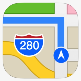 Apple Maps Icon - 715x715 PNG Download - PNGkit