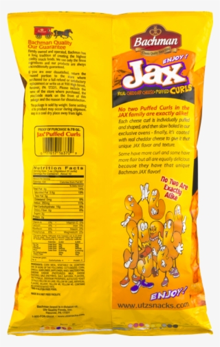 Bachman Jax Cheese Curls, Cheddar - 1000x1000 PNG Download - PNGkit