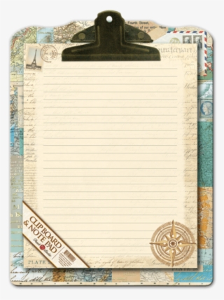 World Atlas Clipboard & Notepad - Wood - 600x600 PNG Download - PNGkit