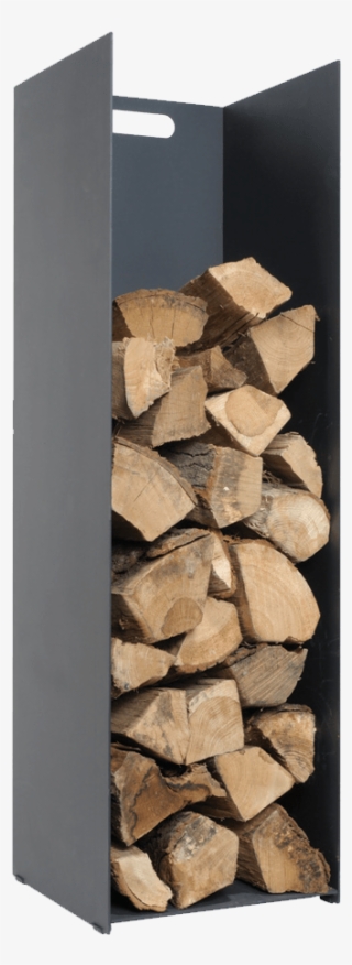 Black Log Holder - Wood Bucket For Fireplace - 1000x1000 PNG Download ...