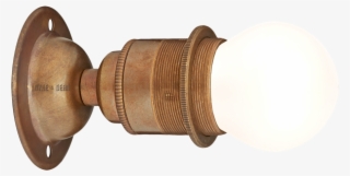 Bronze Fixed E27 Wall Bulb Holder - E27 Fixed Lamp Holder - 900x900 PNG ...