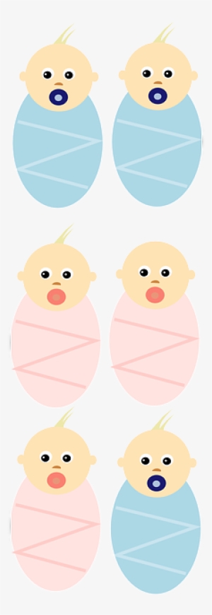 Baby, Boy, Girl, Babies, Infant, Newborn, Twin, Twins - Vektor Bayi ...