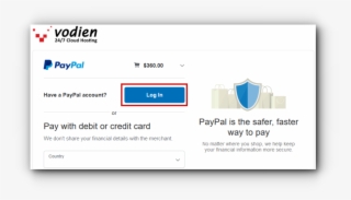 Click The Log In Button Under Paypal - Paypal - 922x530 PNG Download ...