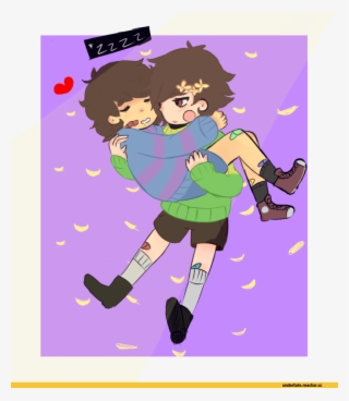 Chara Frisk Charisk Undertale Ut - Cartoon - 811x935 PNG Download - PNGkit