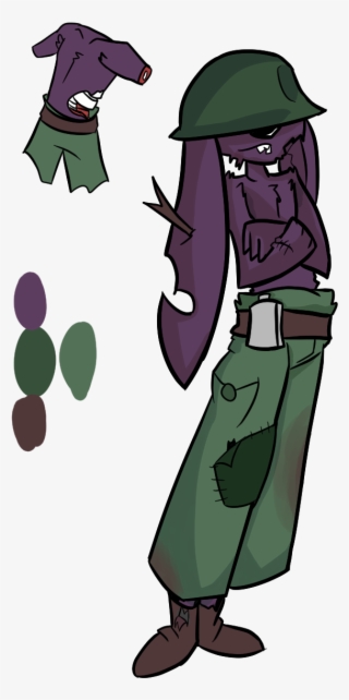 Trash Rabbit Gary - Cartoon - 800x1200 PNG Download - PNGkit