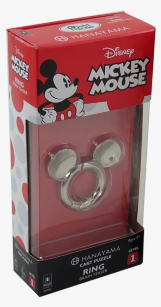 Hanayama Mickey Mouse Ring - Hanayama Cast Puzzle Disney - 600x600 PNG ...