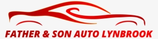 Father And Son Auto Lynbrook - Sign - 1200x300 PNG Download - PNGkit