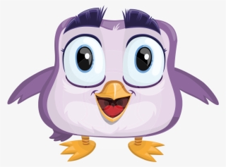 Little Bird Cartoon Vector Character Aka Chirpy Songbird - Cartoon ...