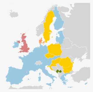 Carte Zone Euro - Countries With Qwerty Keyboard - 1033x1024 PNG ...