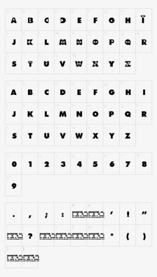 Monsters Inc Font - Monster Inc Font - 550x954 PNG Download - PNGkit