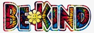 Tie Dye Be Kind - Creative Arts - 1000x362 PNG Download - PNGkit