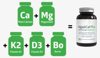 Ingredients In Algaecal Plus - Plastic Bottle - 820x460 PNG Download ...