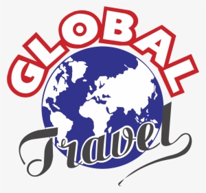 Global Travel Logo Png Transparent - Black White And Gray Tapestry ...