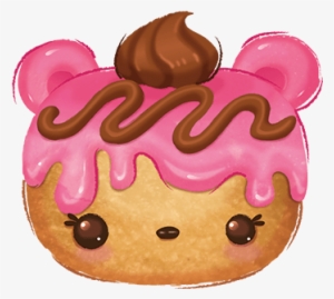 Baked Goods Num Berry Glazed - Num Noms Cotton Candy Donut - 445x430 ...