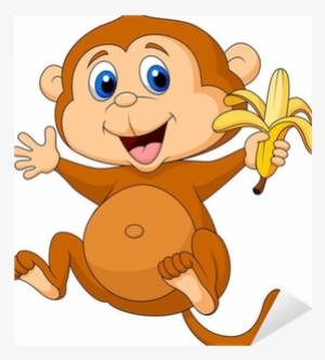 Cute Monkey Png Download - Monkey Eating Banana Clipart - 400x400 PNG ...