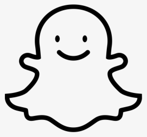 Snapchat Outline - 981x916 PNG Download - PNGkit