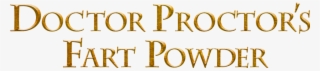 Doktor Proktors Prompepulver - Tan - 1280x544 PNG Download - PNGkit