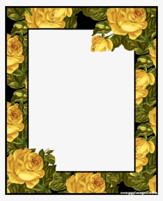 High Quality Resolution Rose Frame For Photo Psd File - Most Beautiful ...