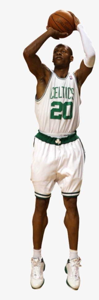Ray Allen Png - Boston Celtics Ray Allen - 401x1024 PNG Download - PNGkit