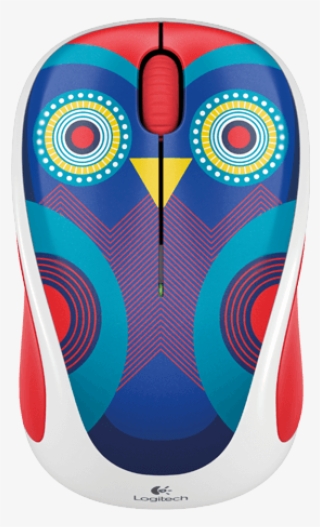 Logitech M238 Wireless Mouse Owl - Logitech Owl Mouse - 652x560 PNG ...