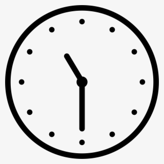 Ios Time Outline Svg Png Icon Free Download 411745 - Clock Outline Png ...
